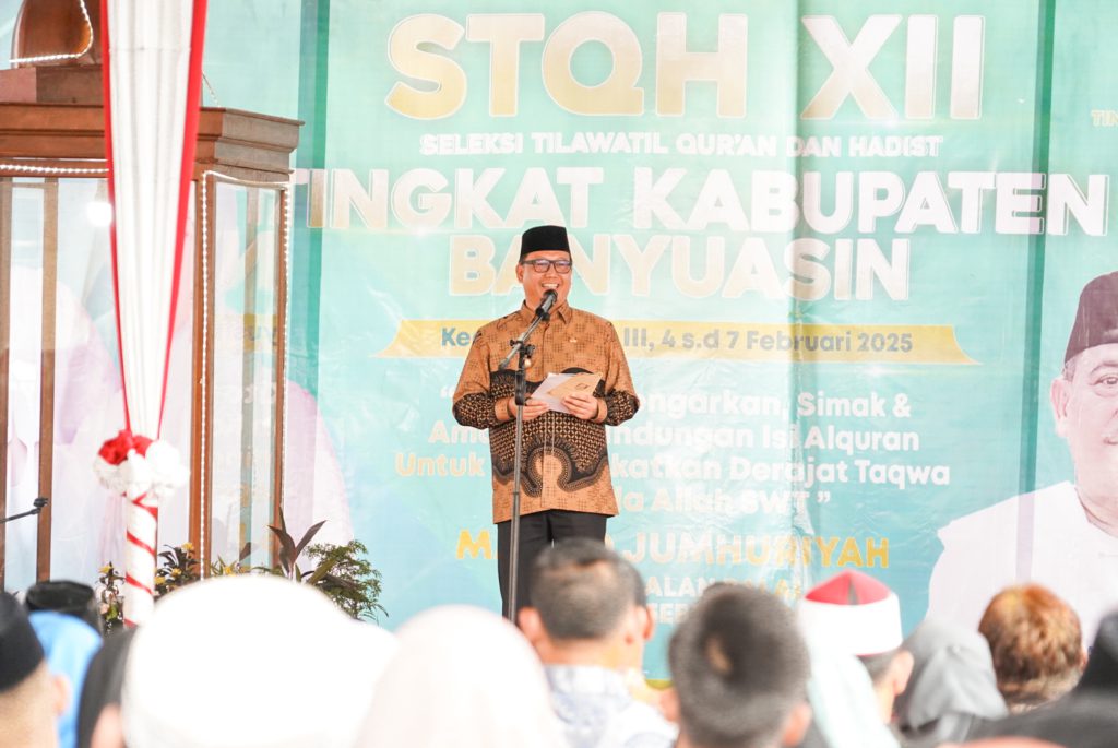 PJ Bupati Banyuasin Muhammad Farid Resmi Menutup STGH ke XII Tingkat ...